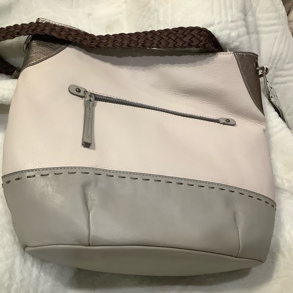 The Sak | Bags | The Sak Womens New Indio Leather Neutral Colorblock ...